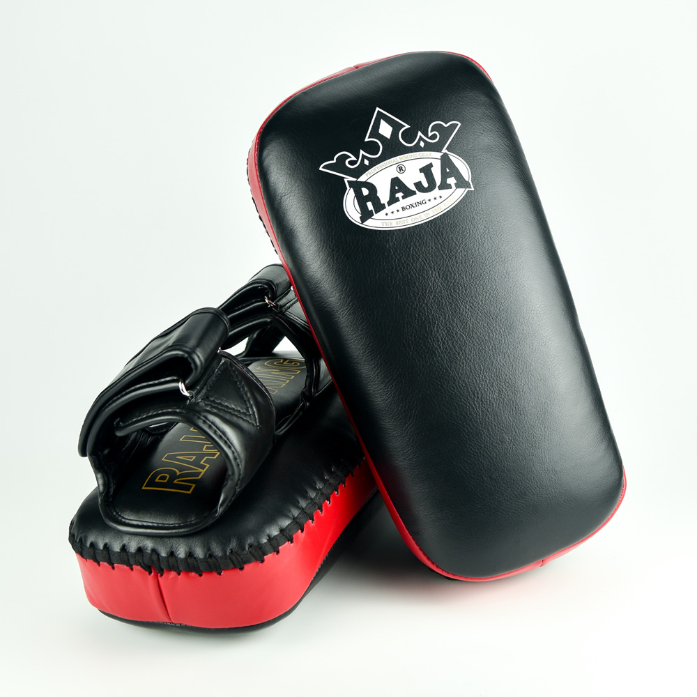 Kicking Pads Extra Pad (Black,Red) – RAJA BOXING (THAILAND)