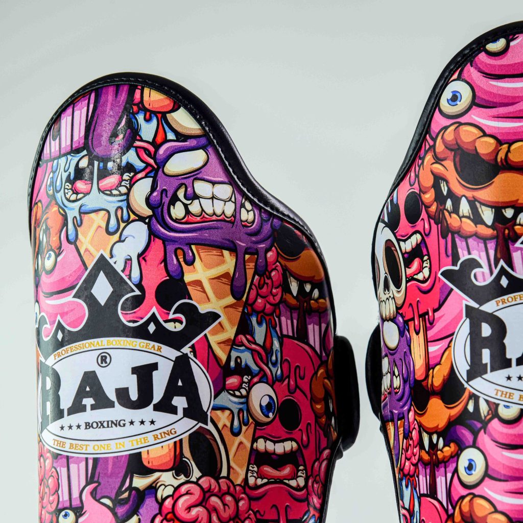 Cake Monster Lightweight Shin Guards – RAJA BOXING