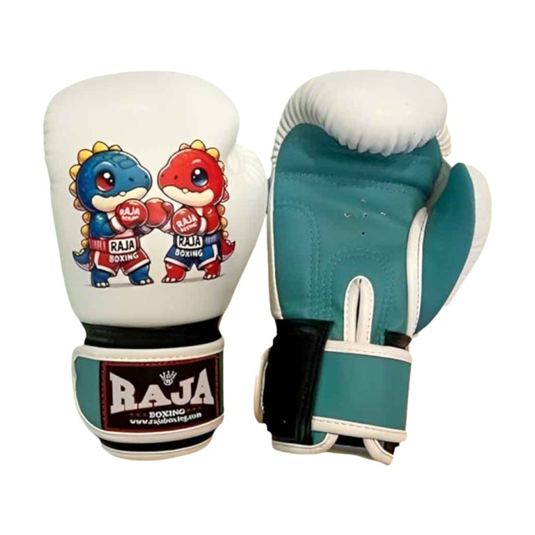 RFBGV-115 Raja Kids Gloves Dinosaur (Mint) – RAJA BOXING